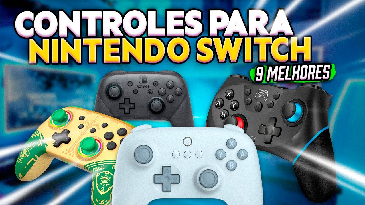 TOP 9 MELHORES CONTROLES PARA NINTENDO SWITCH em 2025 (Confira o Melhor ...