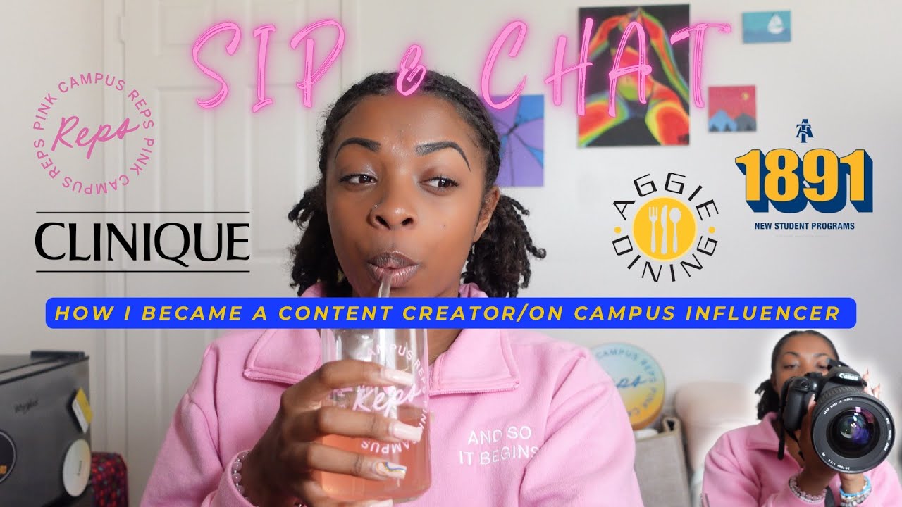 sip & chat | How I Became a Content Creator/Influencer, NCAT Creators ...