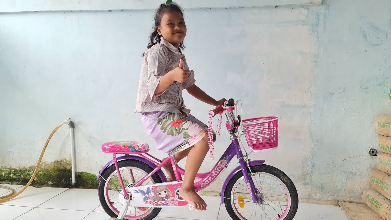 REVIEW SEPEDA MINI ANAK ANAK GENIO IRISH 16 INCH - YouTube