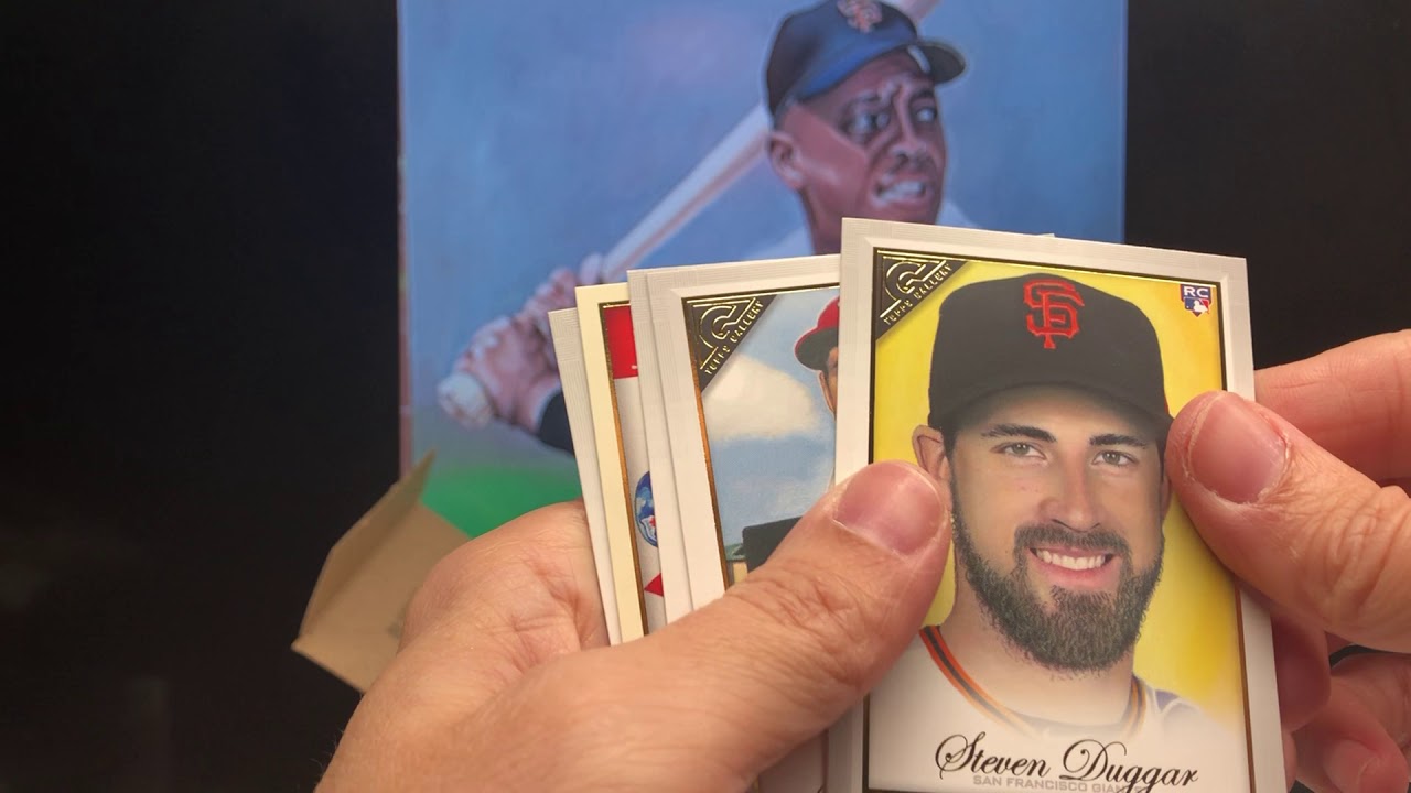 Topps 2019 Gallery Baseball Cards Unboxing By Artist Kevin Graham 4 ...