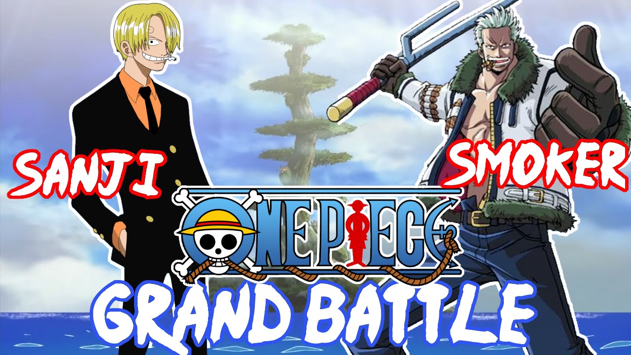 One Piece Grand Battle (PS2) : Sanji VS Smoker - El Ataque Del Mongolo ...