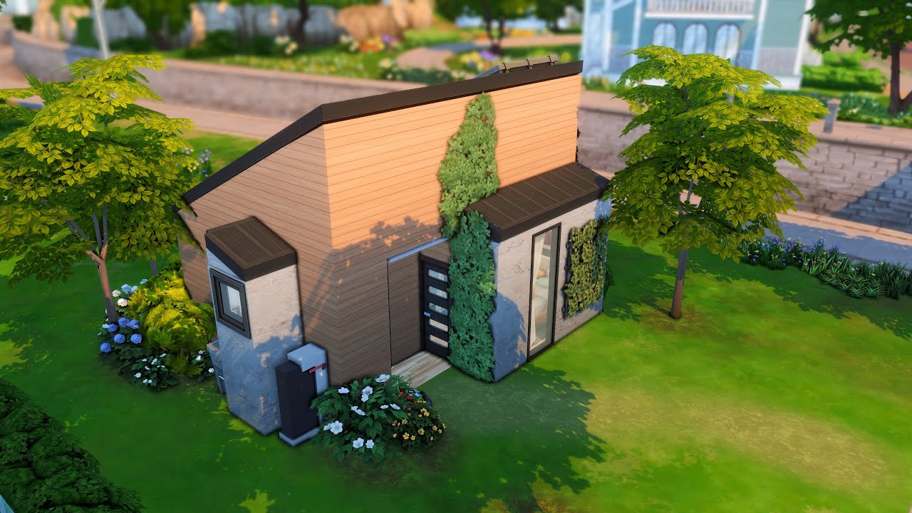 SIMS 4 | Micro Home Speed Build - YouTube