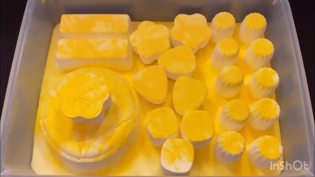 Baking soda reforms crumbled by @ASMR.A9 - YouTube