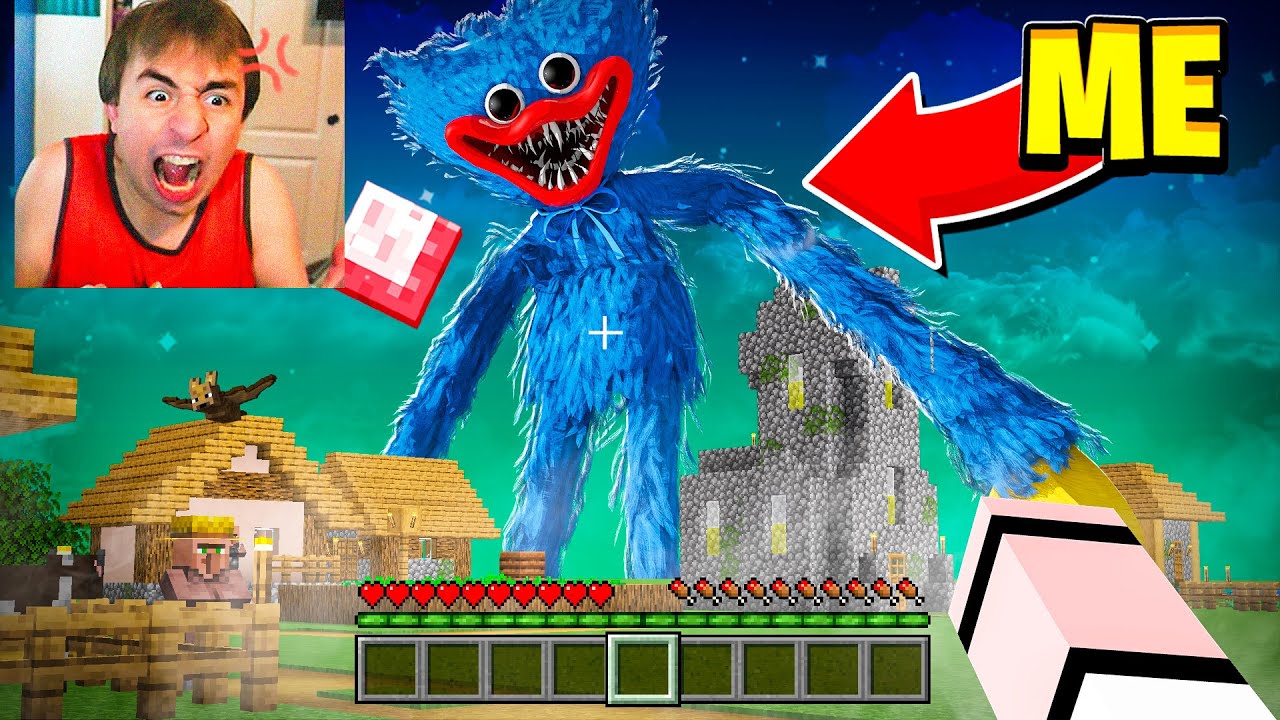 Trolling With POPPY PLAYTIME in Minecraft - YouTube