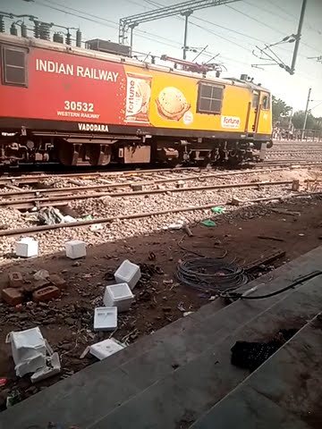 #indianrailwaysh train injan running loco pilot goods - YouTube