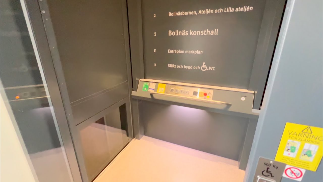 2021 Motala Belt Driven Platform Elevator @ Bollnäs Museum & Art ...