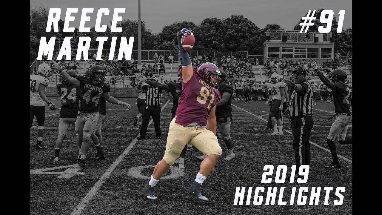 2019 Sophomore Highlights | #91 Reece Martin | Mount Allison University ...