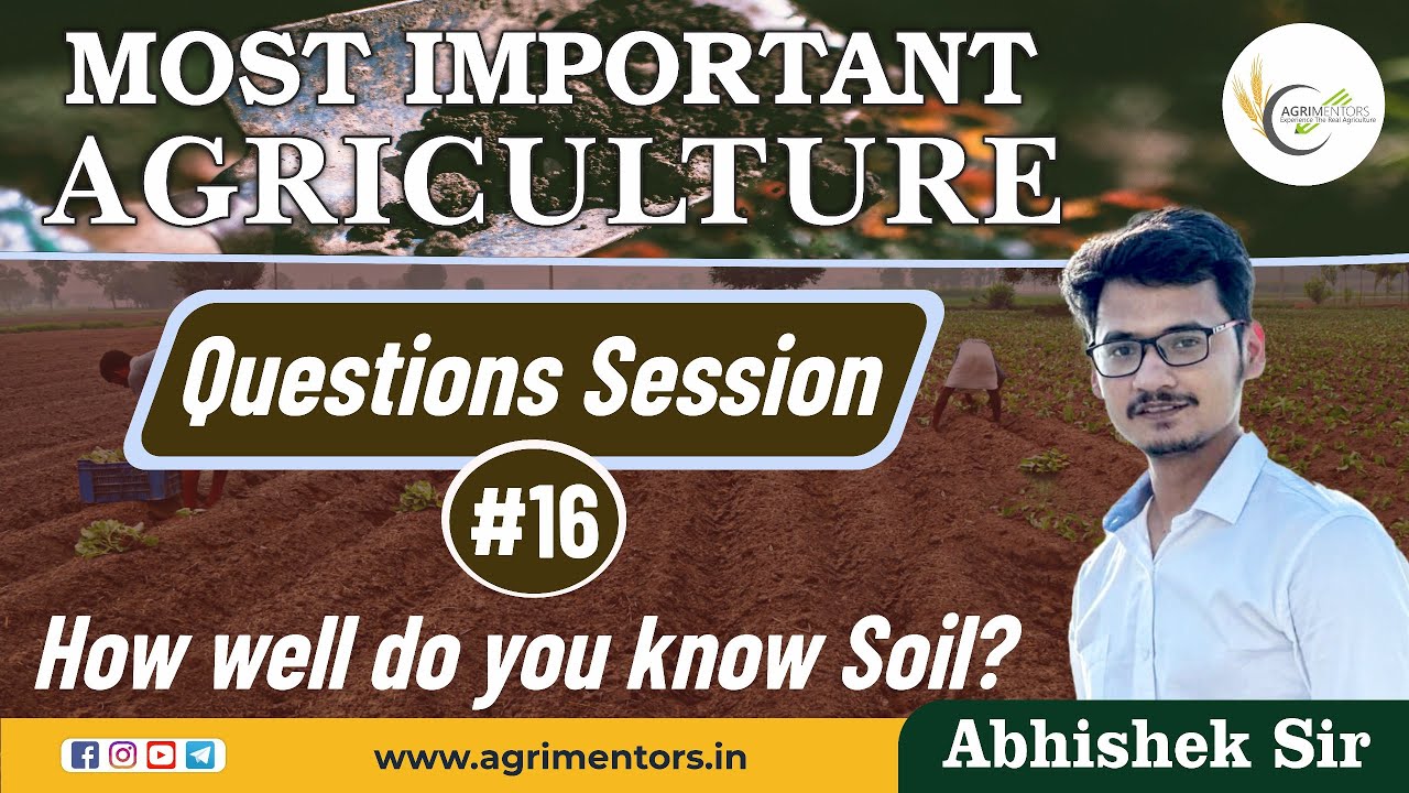 #16 Most Important Agriculture Questions Session: How well do you know ...