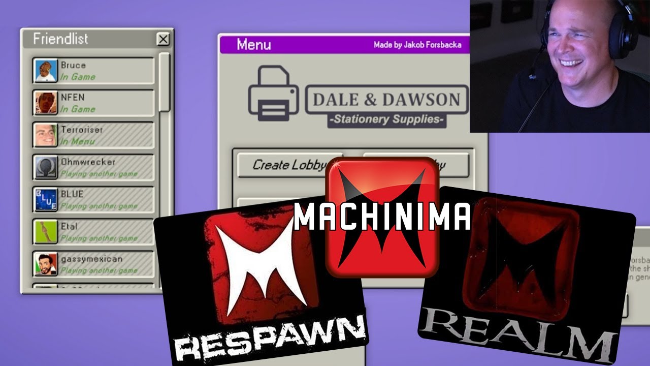 SARK & TERRORISER MORE OLD MACHINIMA STORIES w/ Nogla, BruceGreene, Apl ...