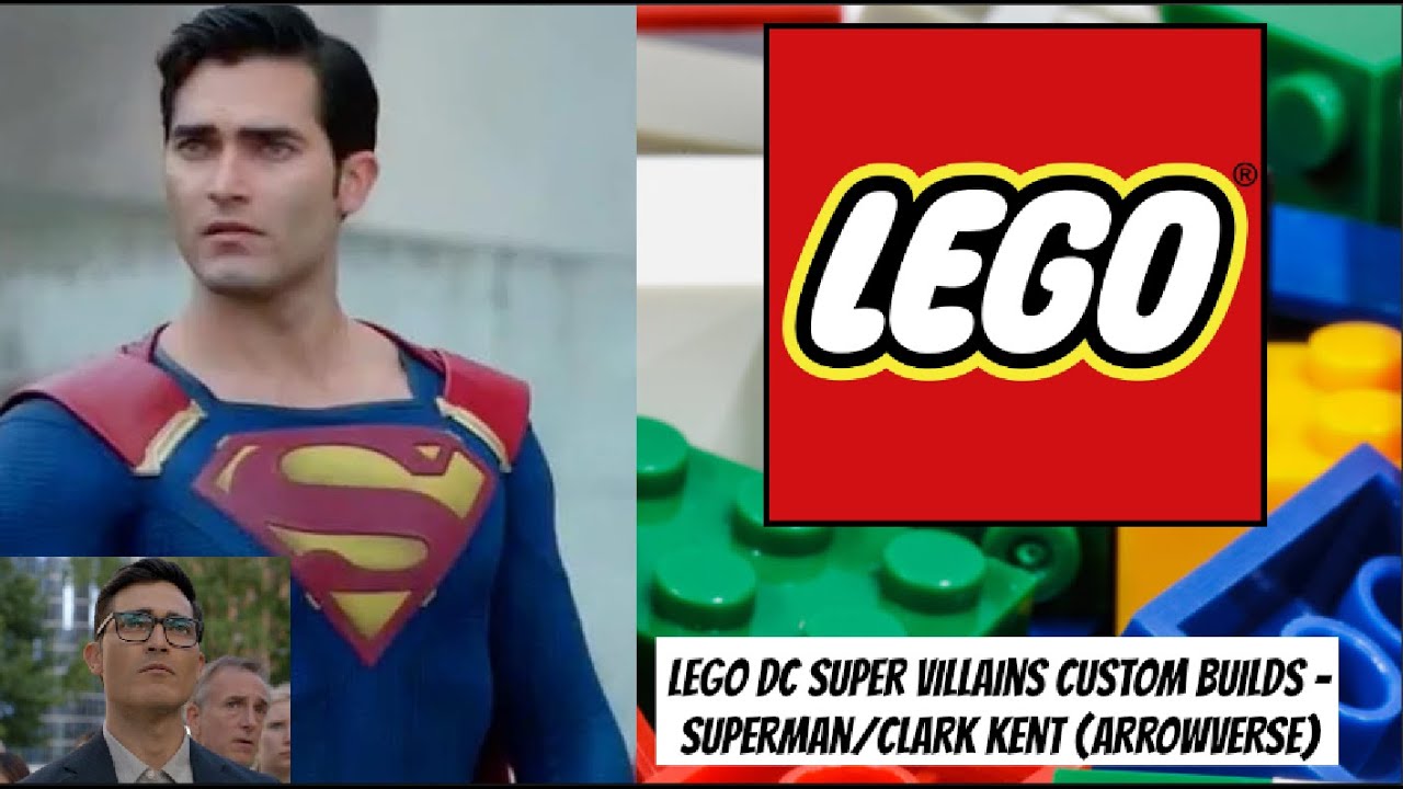 LEGO DC Super Villains Custom Builds - Superman/Clark Kent (Arrowverse ...