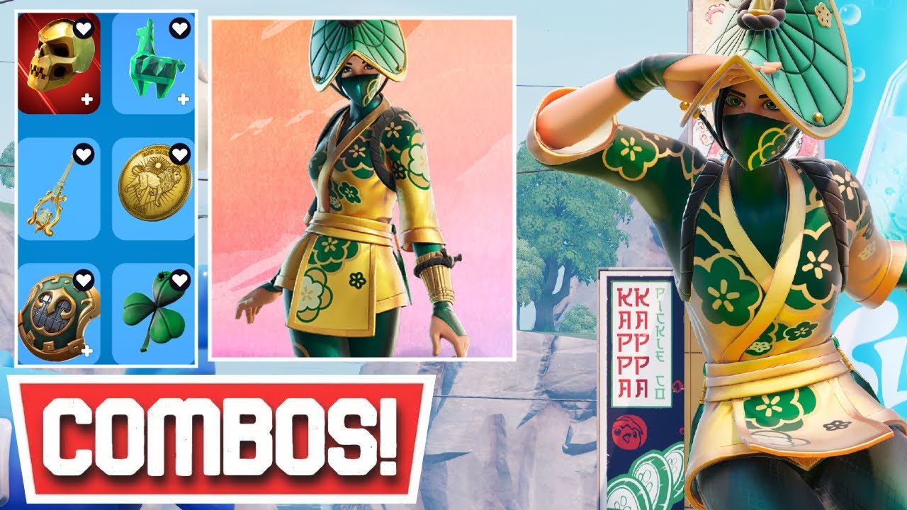 *NEW* BEST GREEN JADE SKIN COMBOS! | Fortnite - YouTube