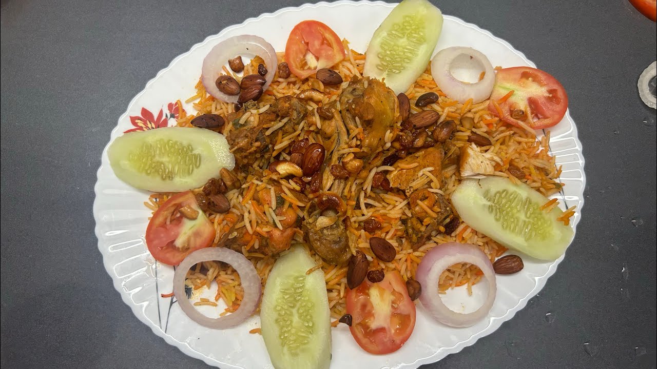 Yamini style mandi | chicken Yamini mandi | Arabi rice recipe - YouTube