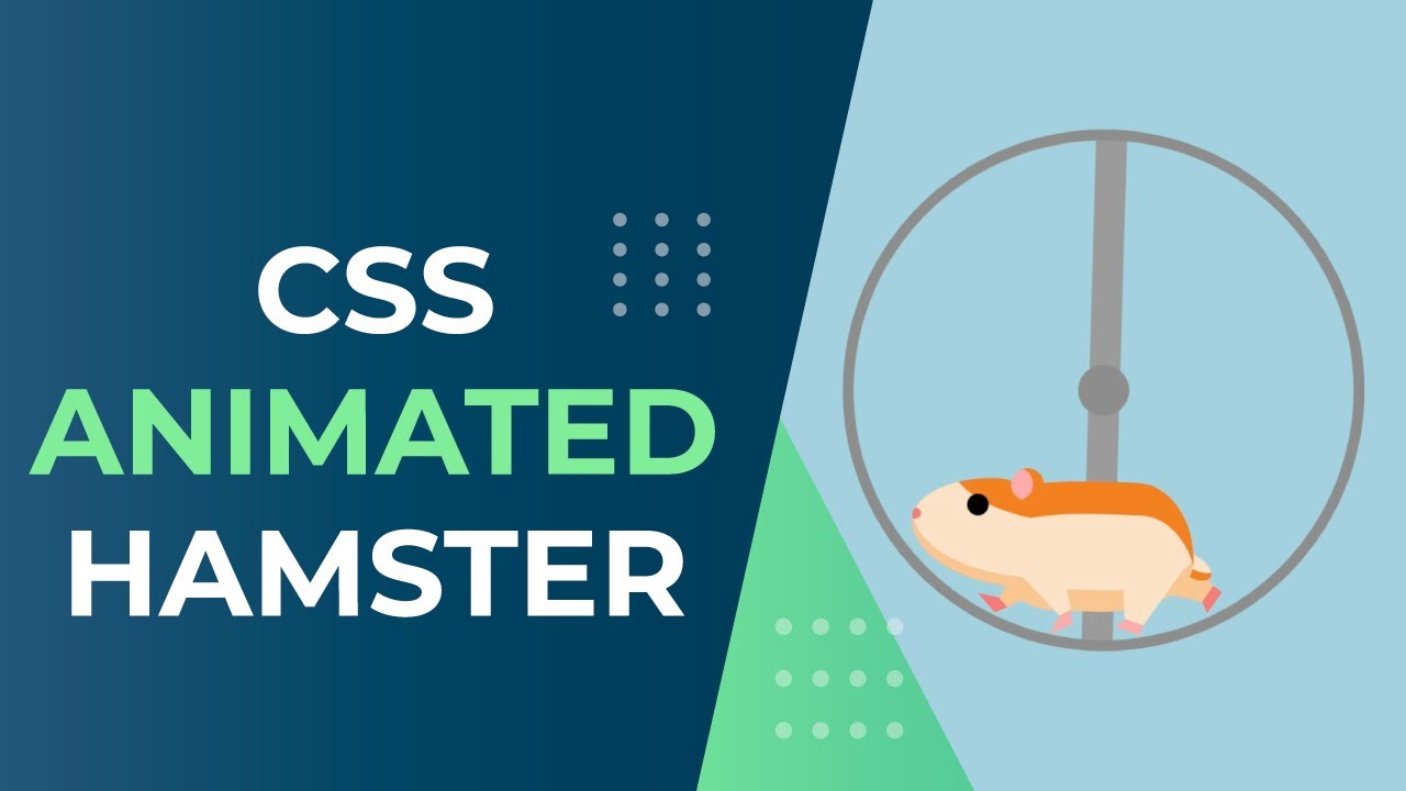 Css Animated Hamster | Css Animation Effects - YouTube
