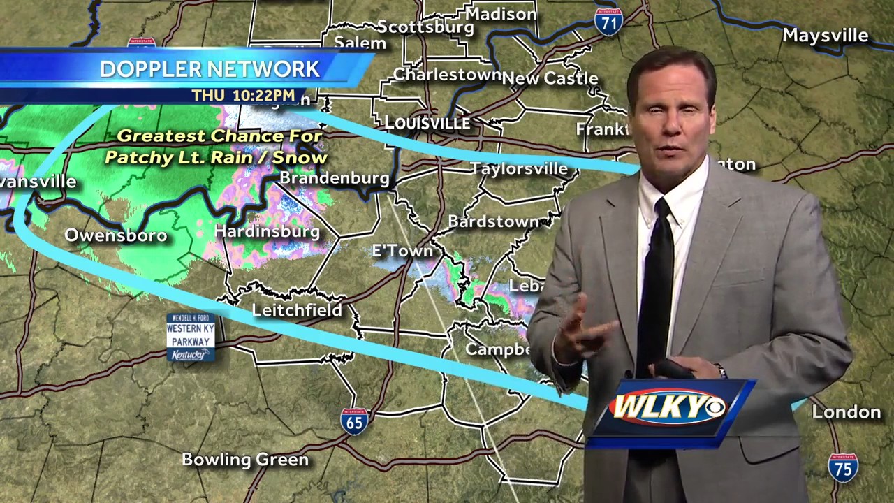 Patchy light rain, snow mainly in southwest - YouTube