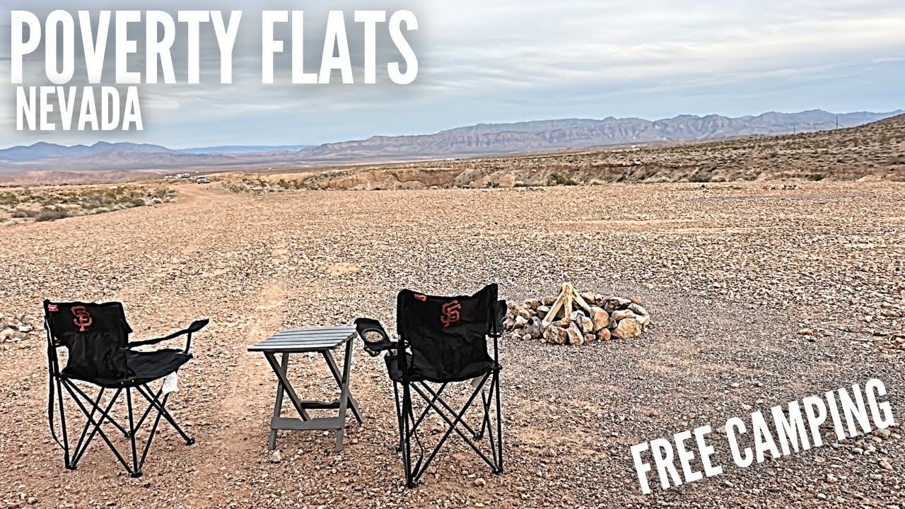 Poverty Flats | Free Camping in Nevada | Near Valley of Fire - YouTube