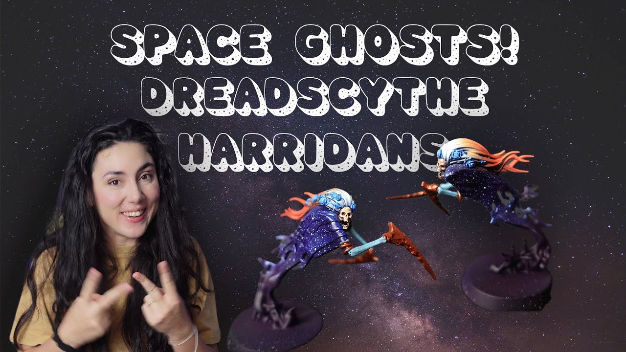 Beginner Paints Dreadscythe Harradins - Space Ghost Nighthaunts Color ...