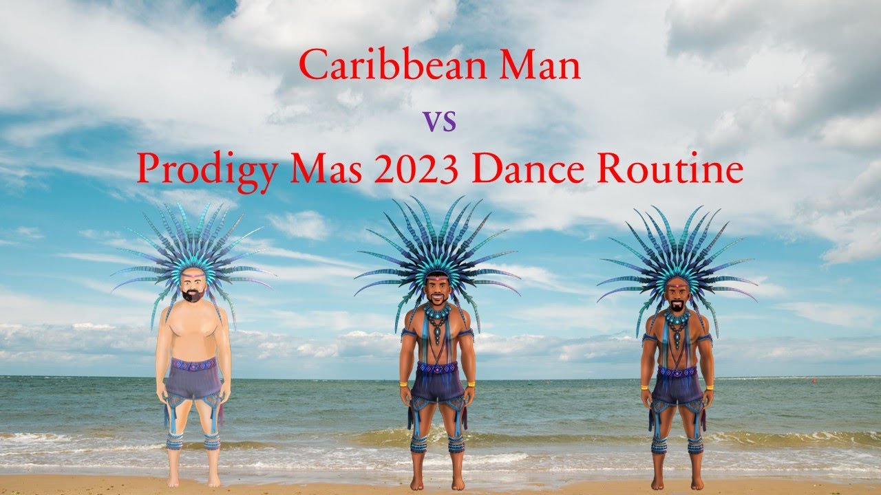 Caribbean Man vs Prodigy Mas Aphrodite Dance Routine - YouTube