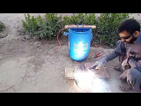 Water Welding Machine At Home Salt Water Welding Machine New Experiment