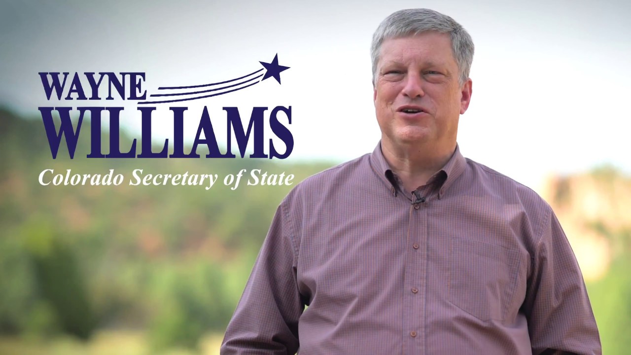 Wayne Williams for Colorado Secretary of State - YouTube