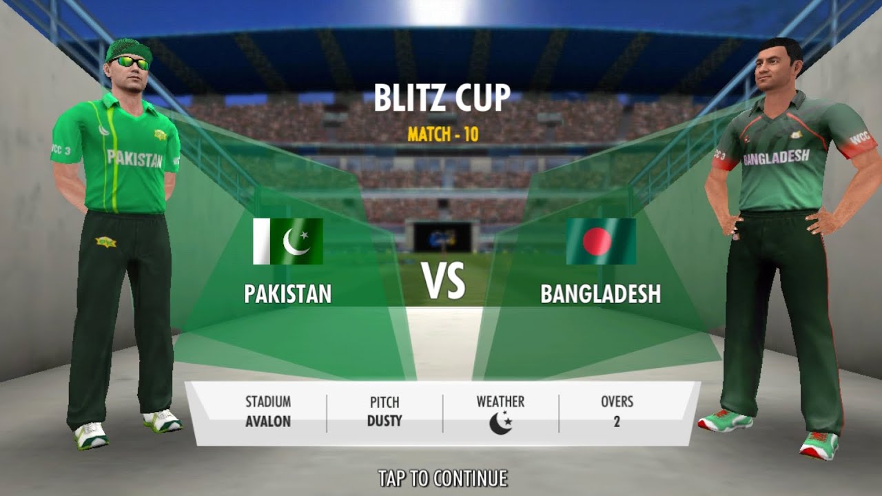 blitz cup match 10 Pakistan vs Bangladesh game play match - YouTube