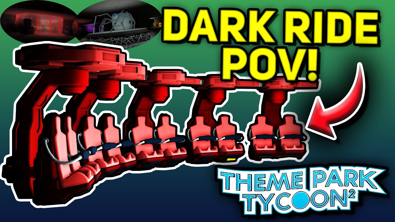 NEW TPT2 UPDATE | INVERTED DARK RIDE POV | Theme Park Tycoon 2 - YouTube