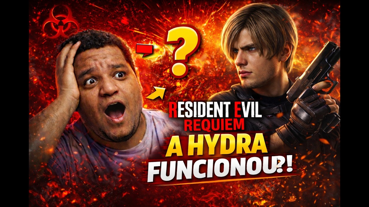 TESTARAM A FONTE NOVA… OLHA NO QUE DEU! | RESIDENT EVIL REQUIEM #hydra ...