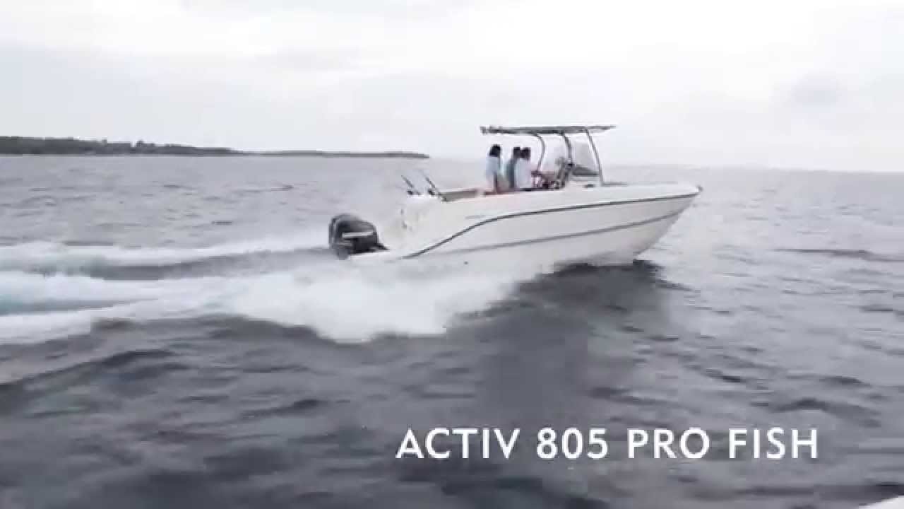 Quicksilver Activ 805 Pro Fish - YouTube