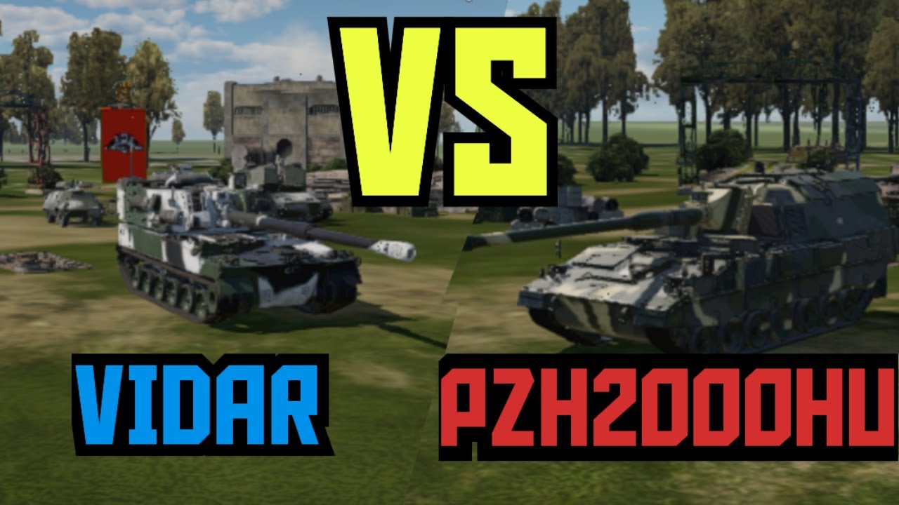 War Thunder Mobile | PzH 2000Hu VS VIDAR |ARTILLERY BATTLE - YouTube