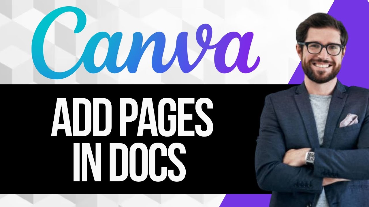 How To Add a Page in Canva Docs - YouTube