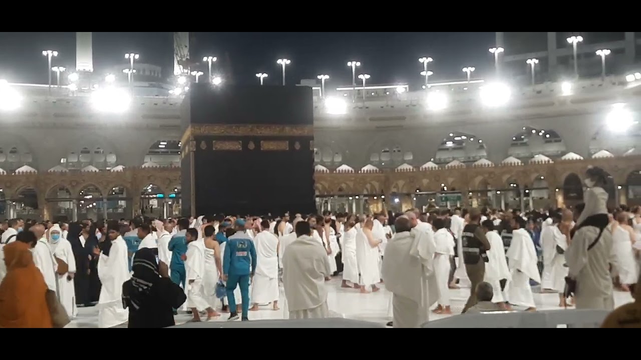 UMRAH NIGHT 🌙 IN KAABA MASJID - YouTube