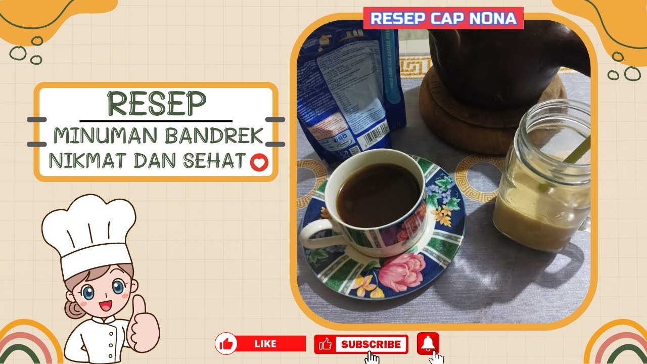 CARA MEMBUAT MINUMAN BANDREK ENAK DAN SEHAT - YouTube