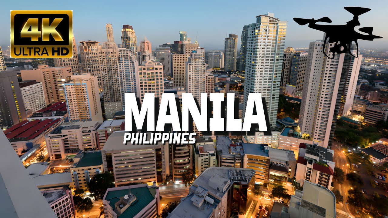 Manila, Philippines In 4K By Drone - Amazing View Of Manila ...