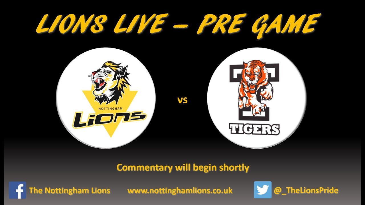 Nottingham Lions v Telford Tigers LIVE - YouTube