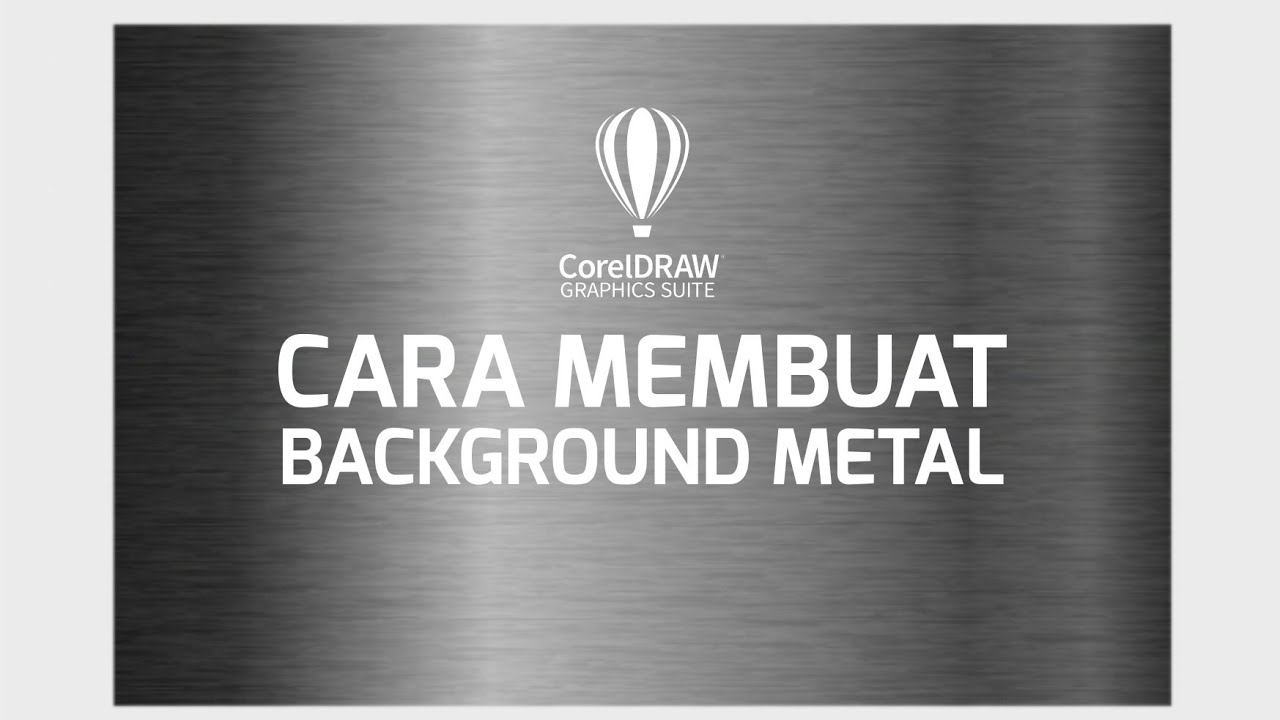 cara buat background metal | coreldraw tutorial - YouTube