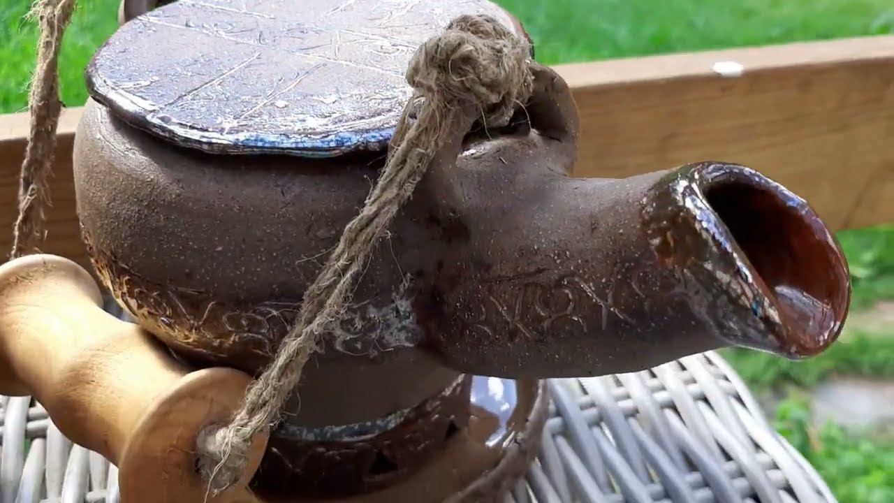 Turning #25 - teapot handles and a pottery tool - YouTube