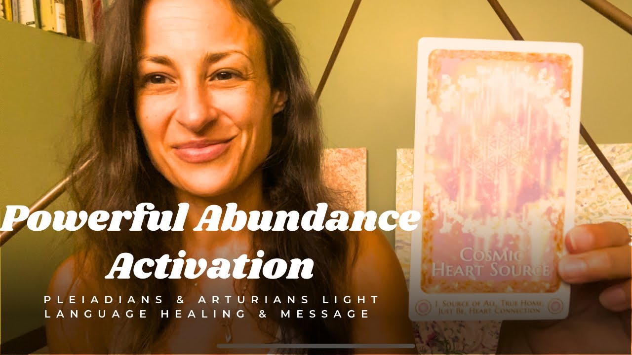 Powerful Abundance Activation + Light Language Healing - YouTube