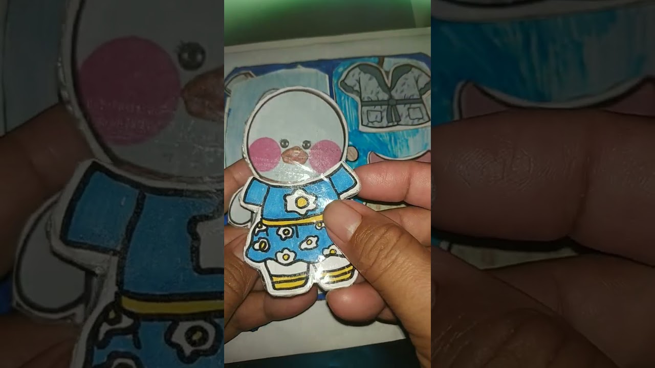 BAJU PAPER DUCK HANDMADE - YouTube