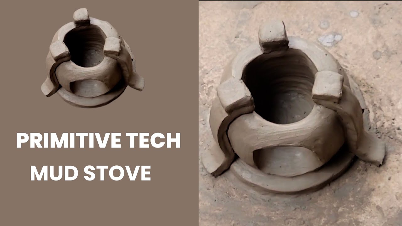 DIY Mud Stove: Build a Camp Stove from Scratch with Mud & Bottle (Easy ...