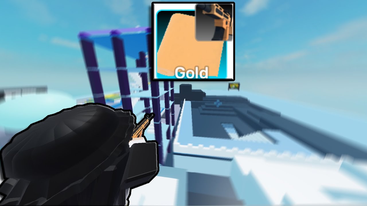 Getting The Golden AR Wrap In Roblox RIVALS Part 3 - YouTube