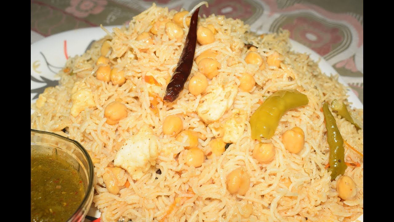 Chole Paneer Pulao | Chole Chawal Recipe | Tasty and Easy - YouTube