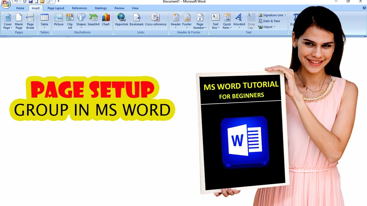 Page Setup Group In MS Word | MS Word Tutorial | MS Word - YouTube