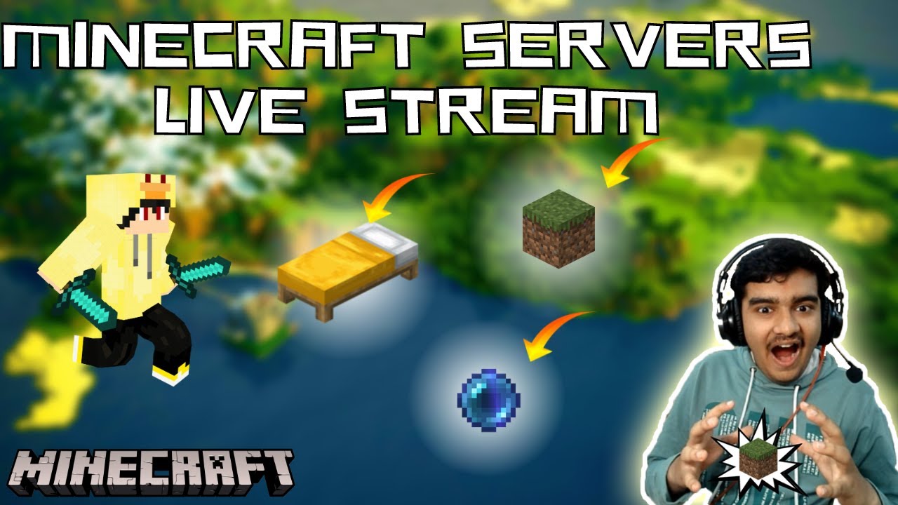 MINECRAFT SERVERS LIVE STREAM | MINECRAFT - YouTube