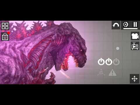 Shin Godzilla mod in melon sandbox