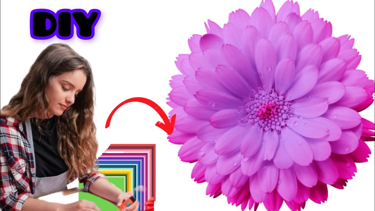 Paper Flower Headbands: Easy DIY Fashion Accessory - YouTube