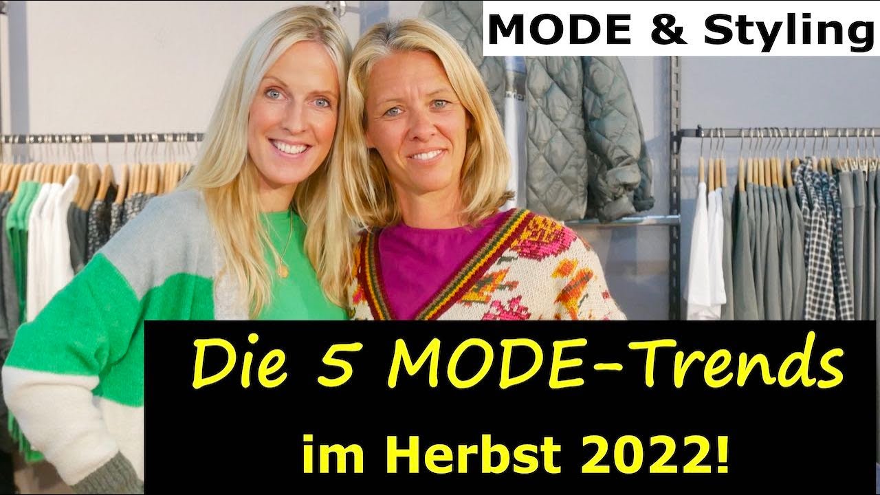 Die 5 MODE Trends im Herbst 2022! - YouTube