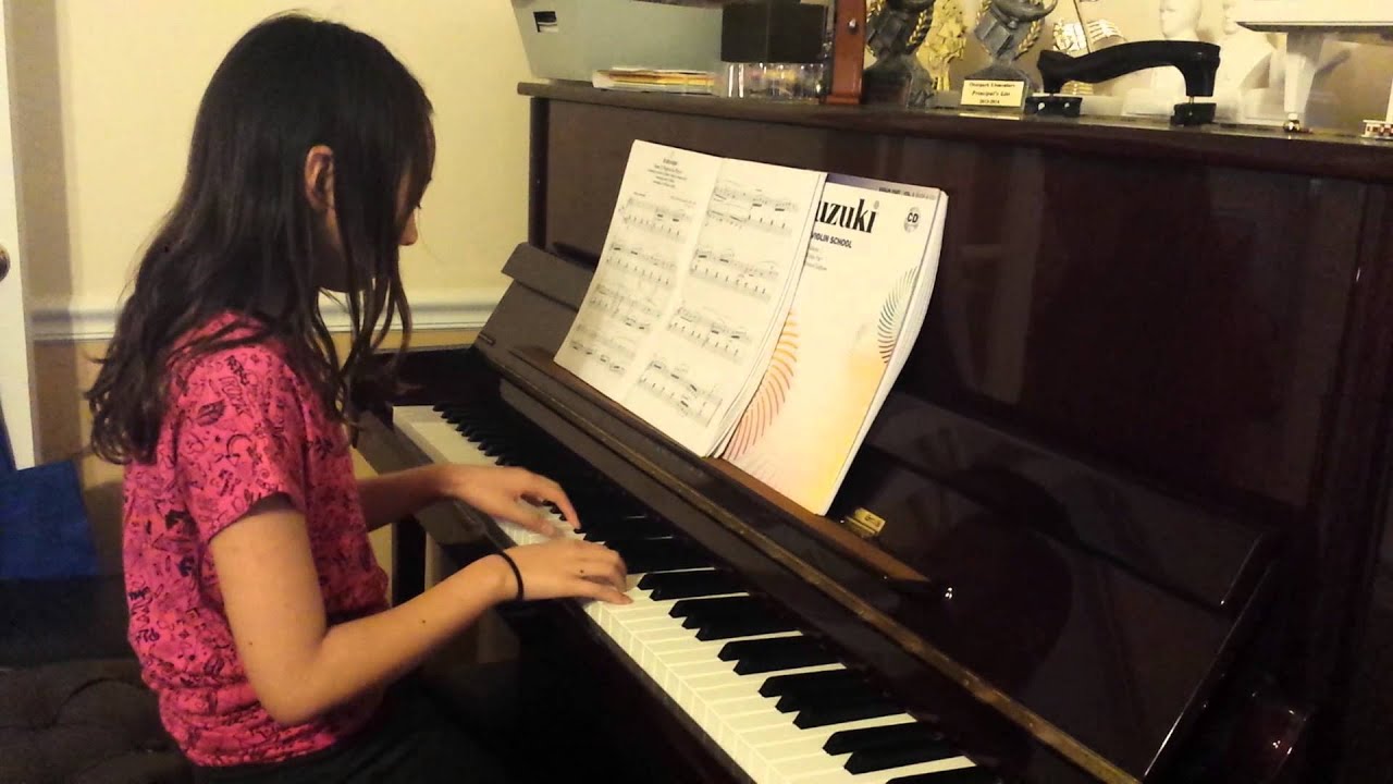 Suzuki book 4: Arabesque - YouTube