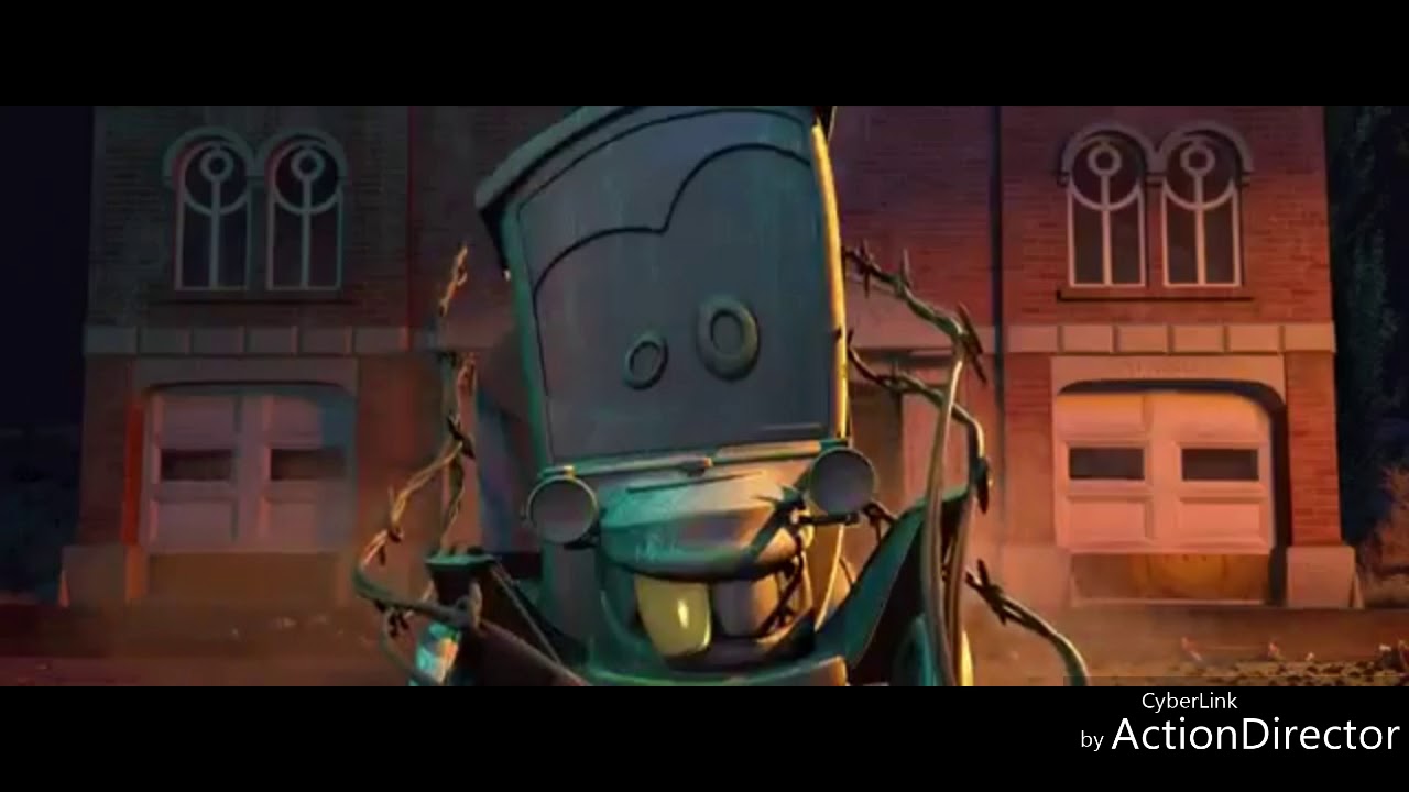 Cars 1 - Destroying Radiator Springs Scene (Slow Version) - YouTube