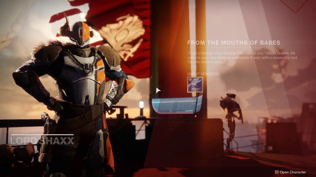 Destiny 2 Getting the recluse be like - YouTube