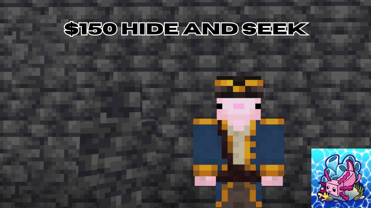 $150 HIDE AND SEEK IN MINECRAFT - YouTube