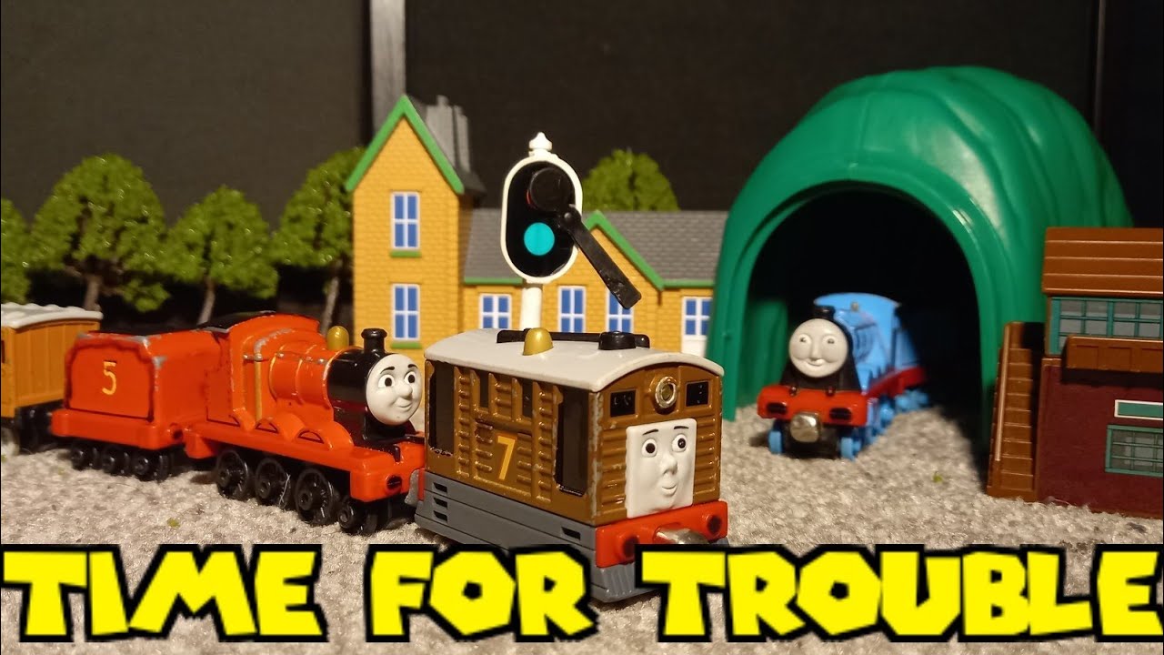 time for trouble stop-motion take along remake Thomas the Tank Engine ...